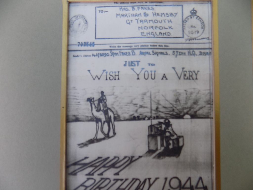 An Airgraph from world war 2 - Jason has plans